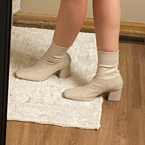 Missguided | Shoes | Missguided Square Toe Boots | Poshmark